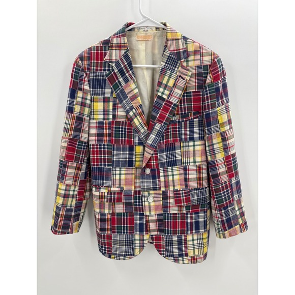 Brooks Brothers | Jackets & Coats | Brooks Brothers Vintage Boys Madras ...